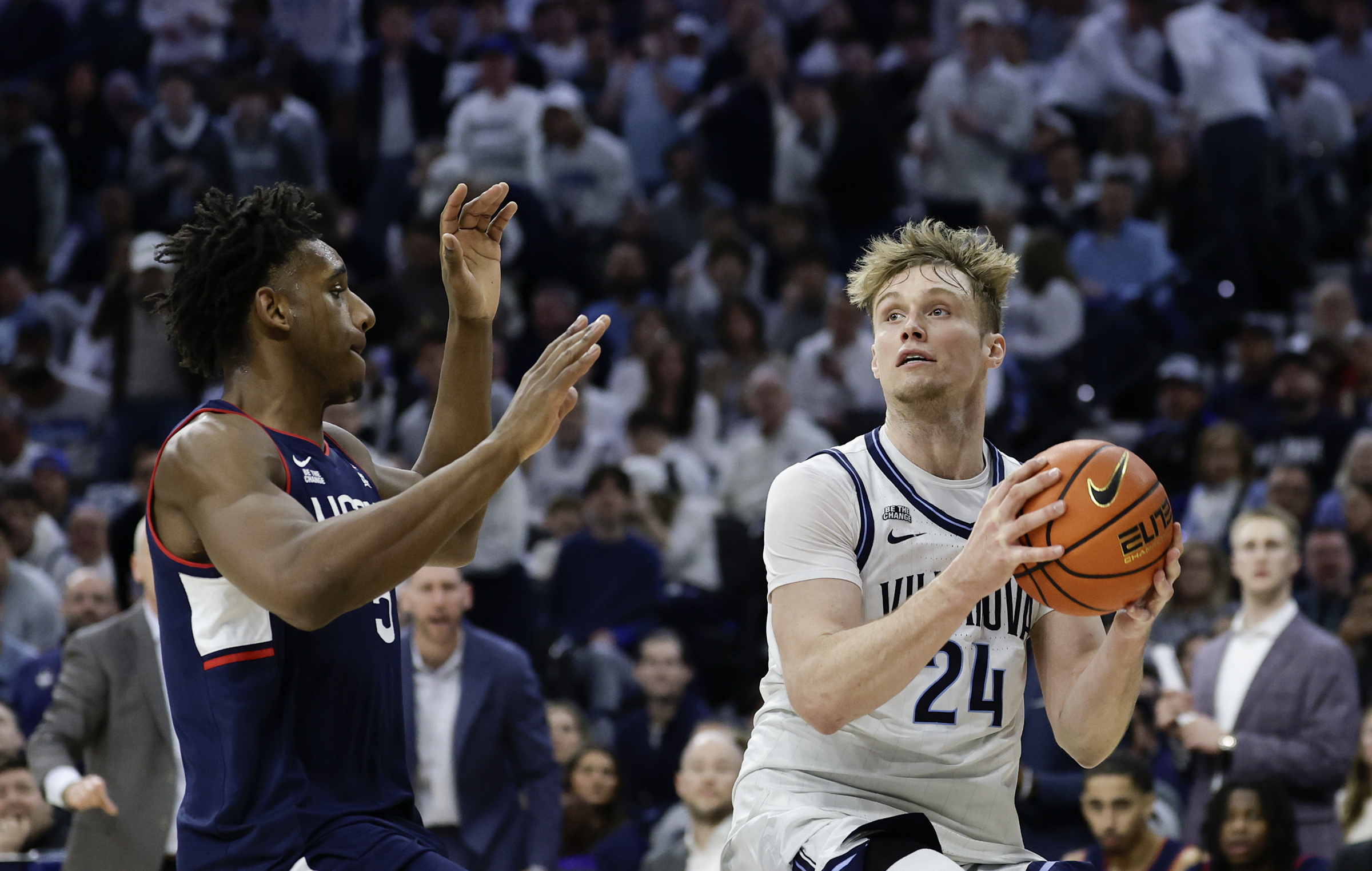 Duke Brennan, Villanova’s faith leader, closes the regular season with ...