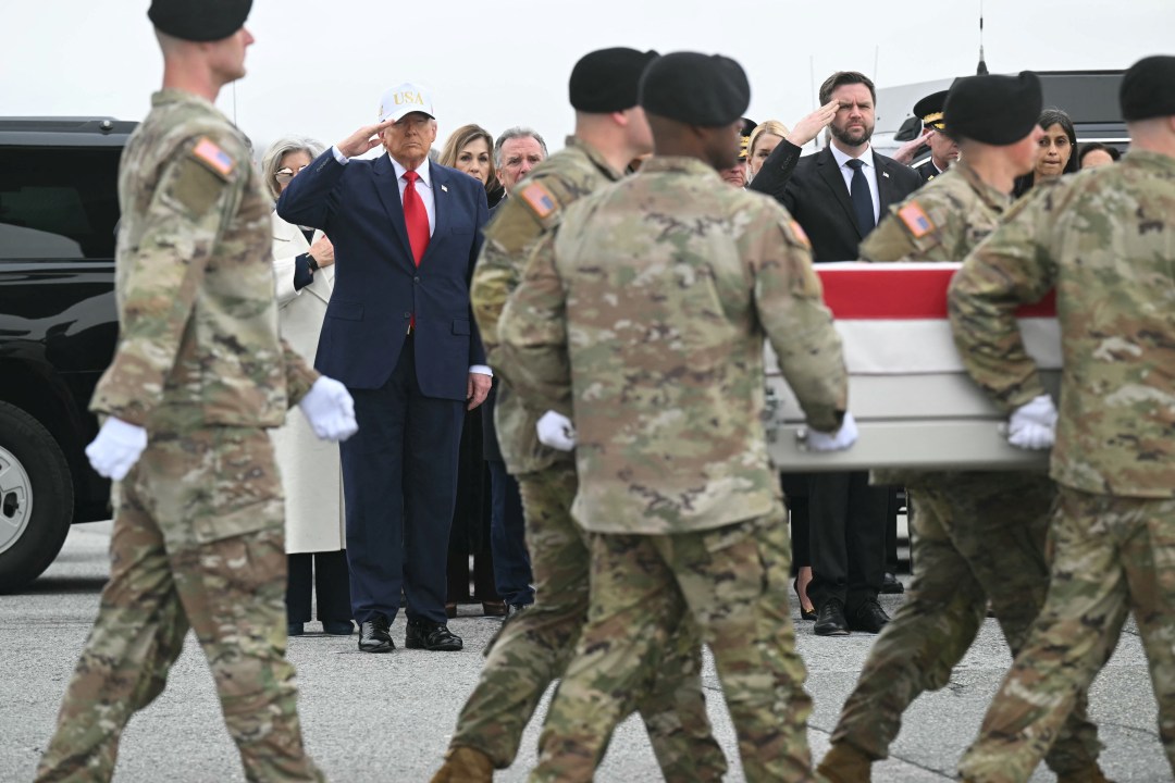 Six US soldiers killed in Kuwait honored in dignified transfer