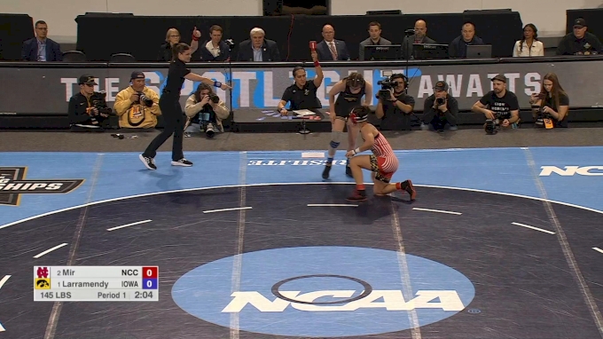 145 lb final, Bella Mir, North Central vs Reese Larramendy, Iowa