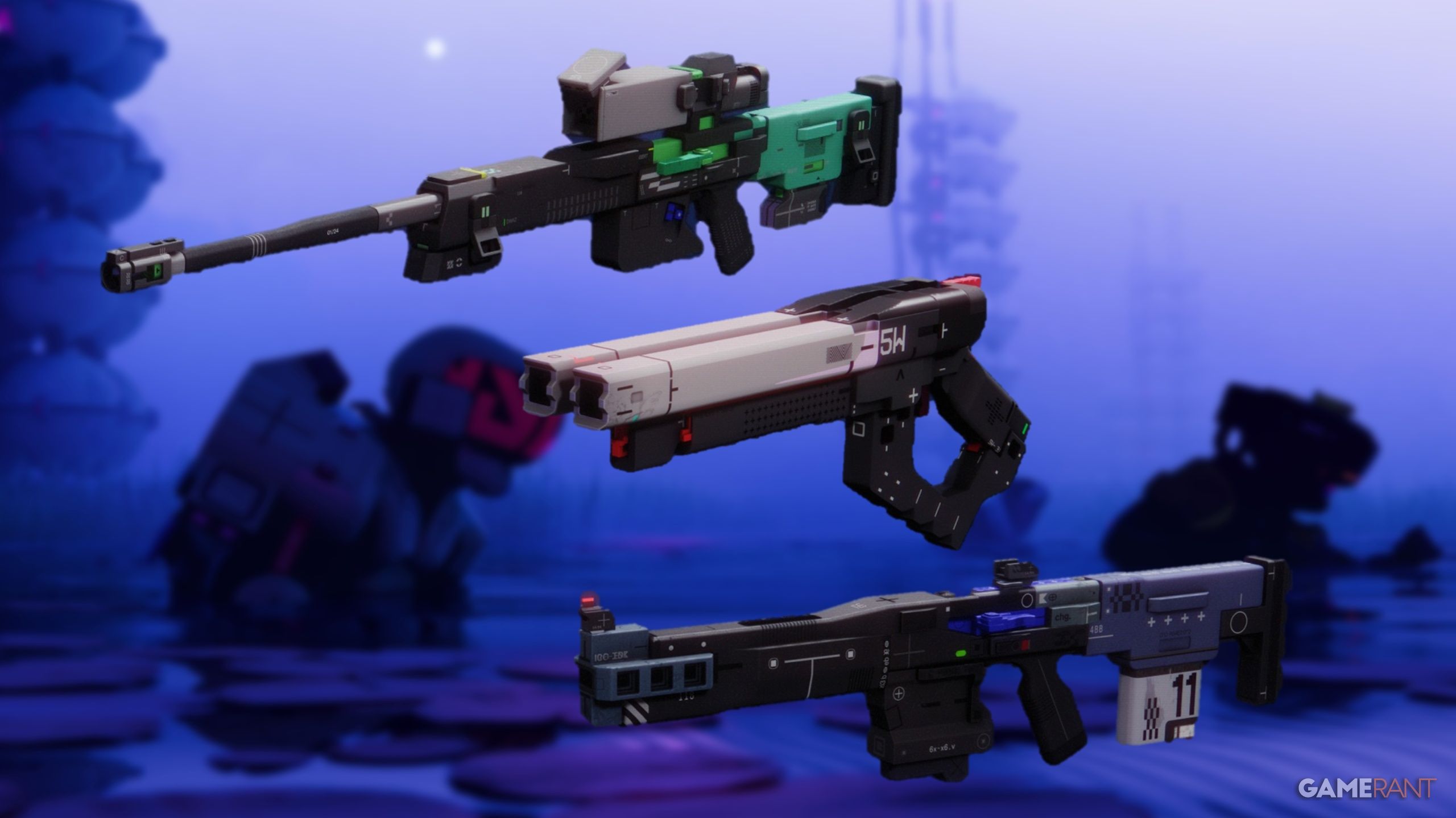 All weapons & stats in Marathon (gun list)