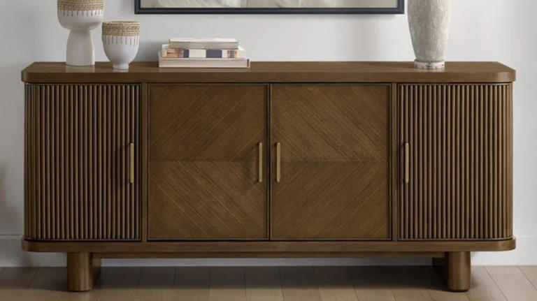 The Costco console that can beautifully complement a vintage home