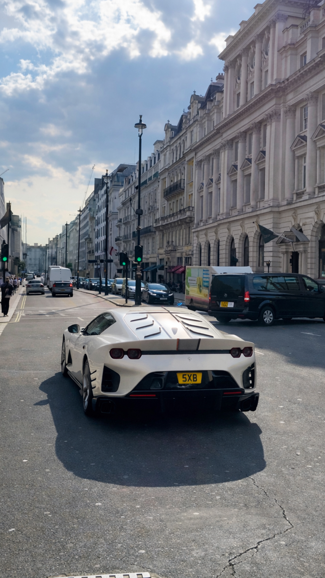 Rare Ferrari 812 Competizione spotted in London