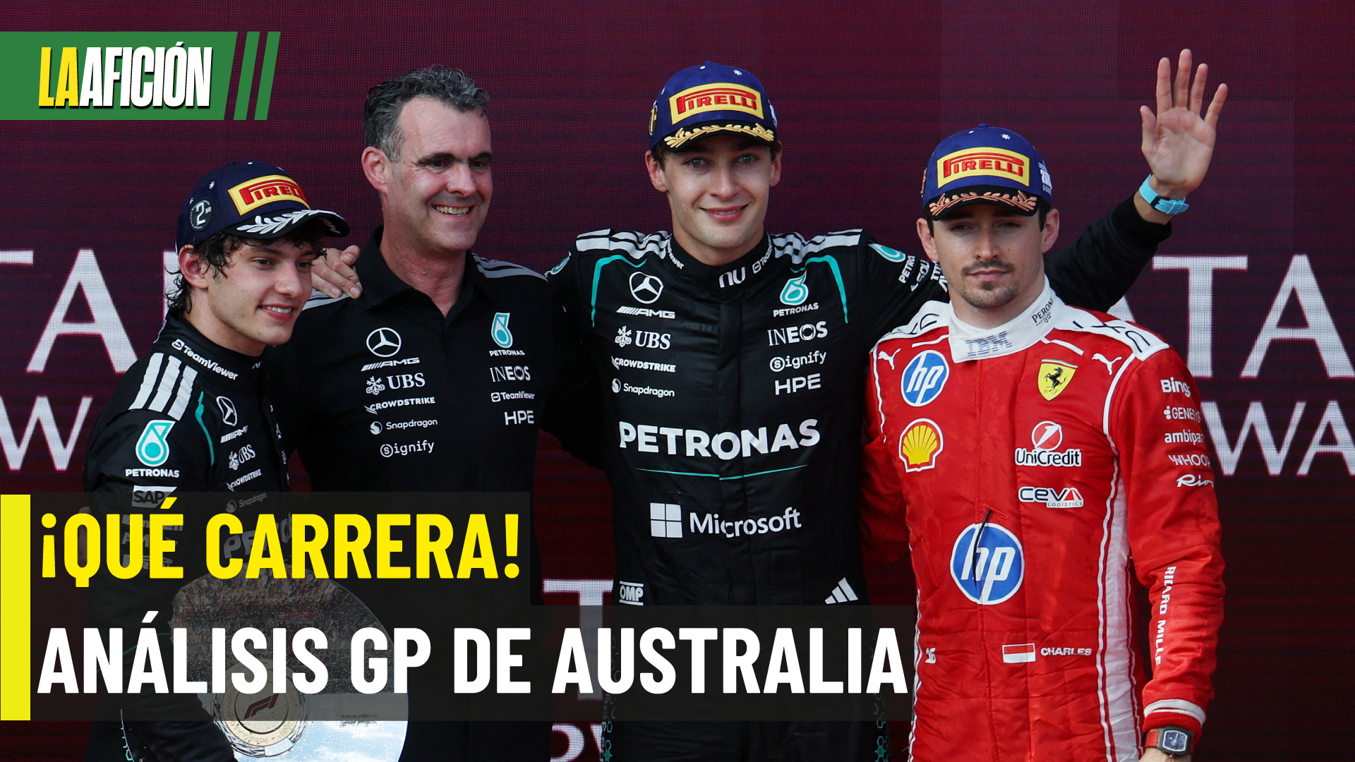 Así quedó el GP de Australia 2026: victoria de Russell y regreso de ...