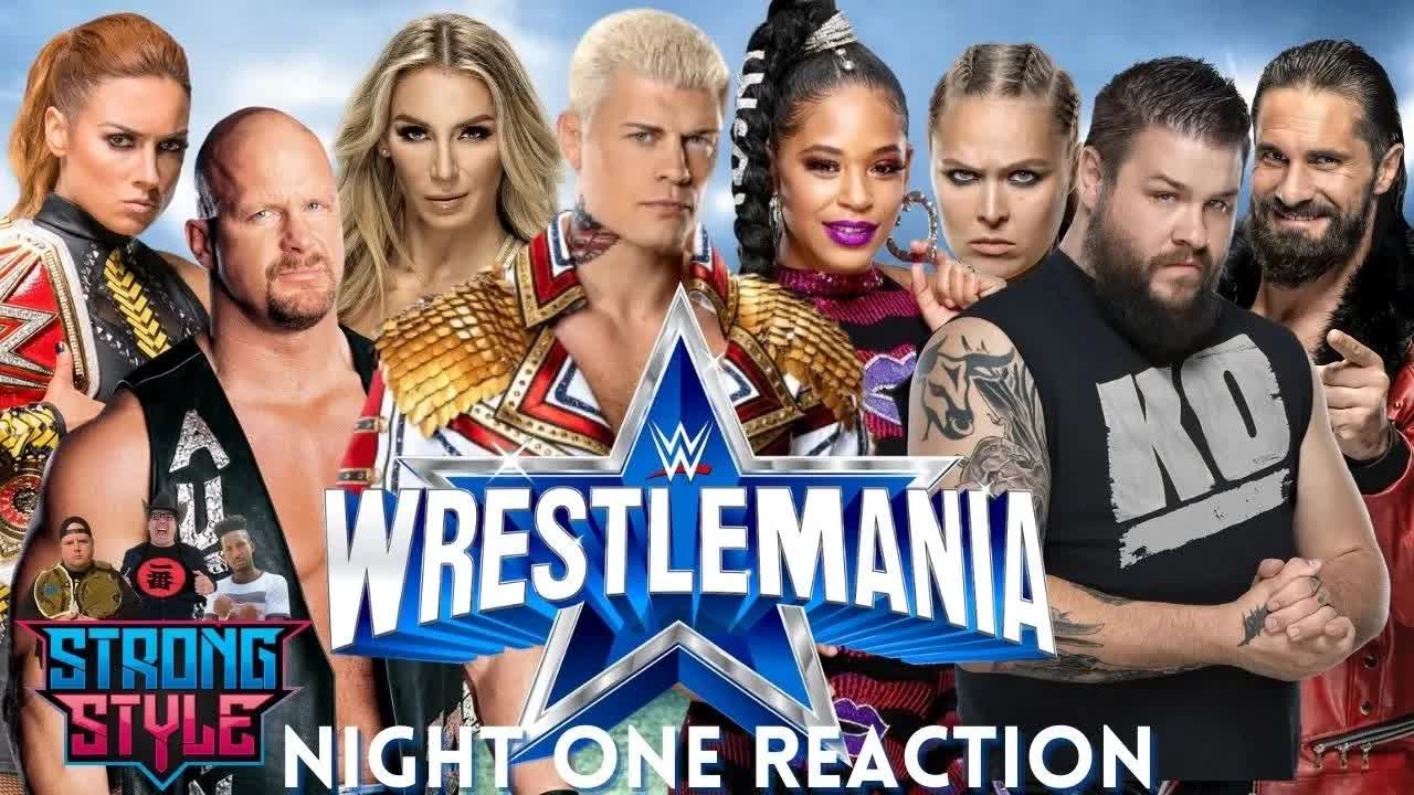 WWE WrestleMania 38 night 1 reactions - Steve Austin, Cody Rhodes ...