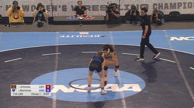 110 lb final, Audrey Jimenez, Lehigh vs Sage Mortimer, Grand Valley State