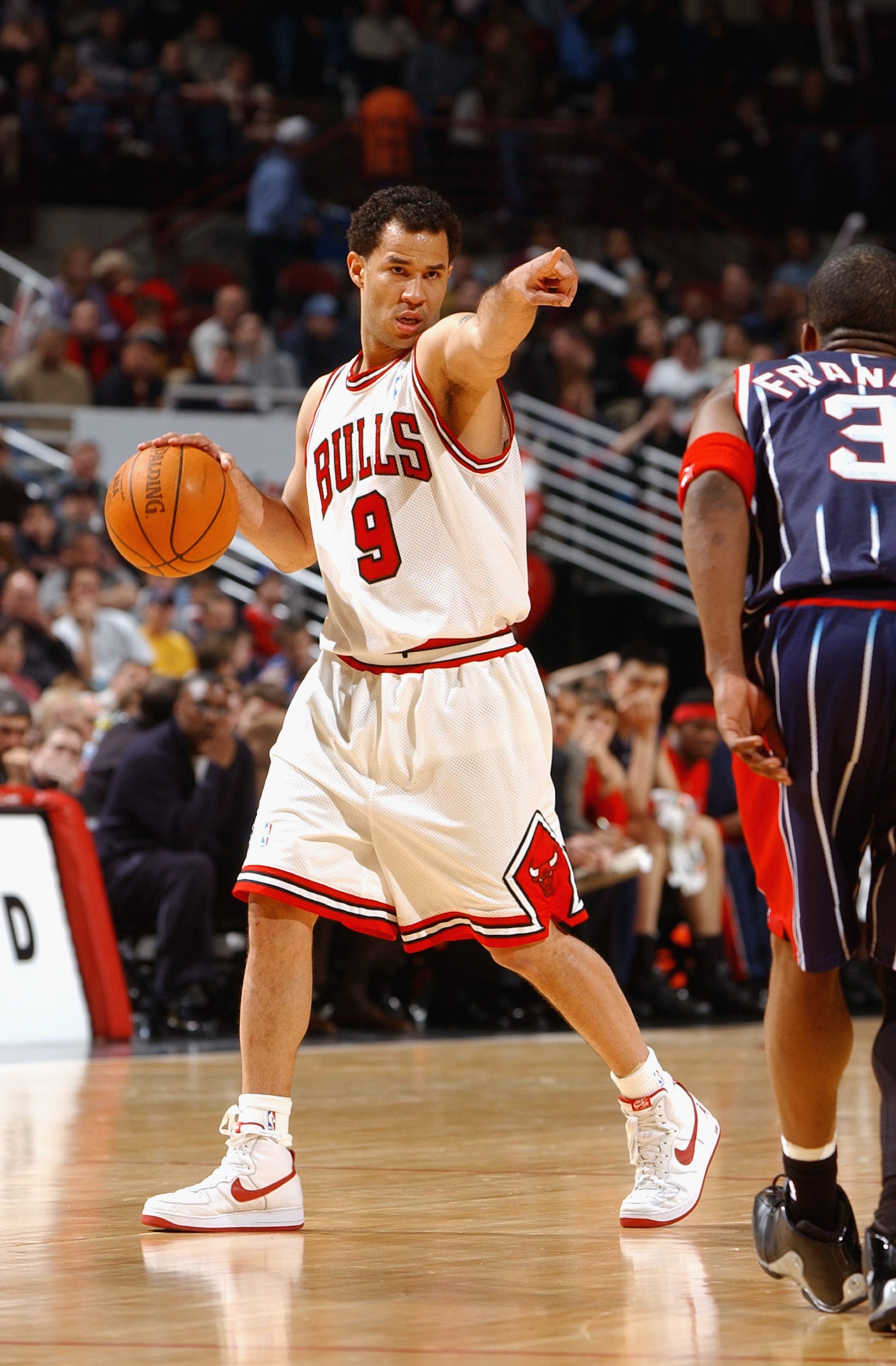 Houston Rockets jersey history No. 9 - Rick Brunson (1996-97)