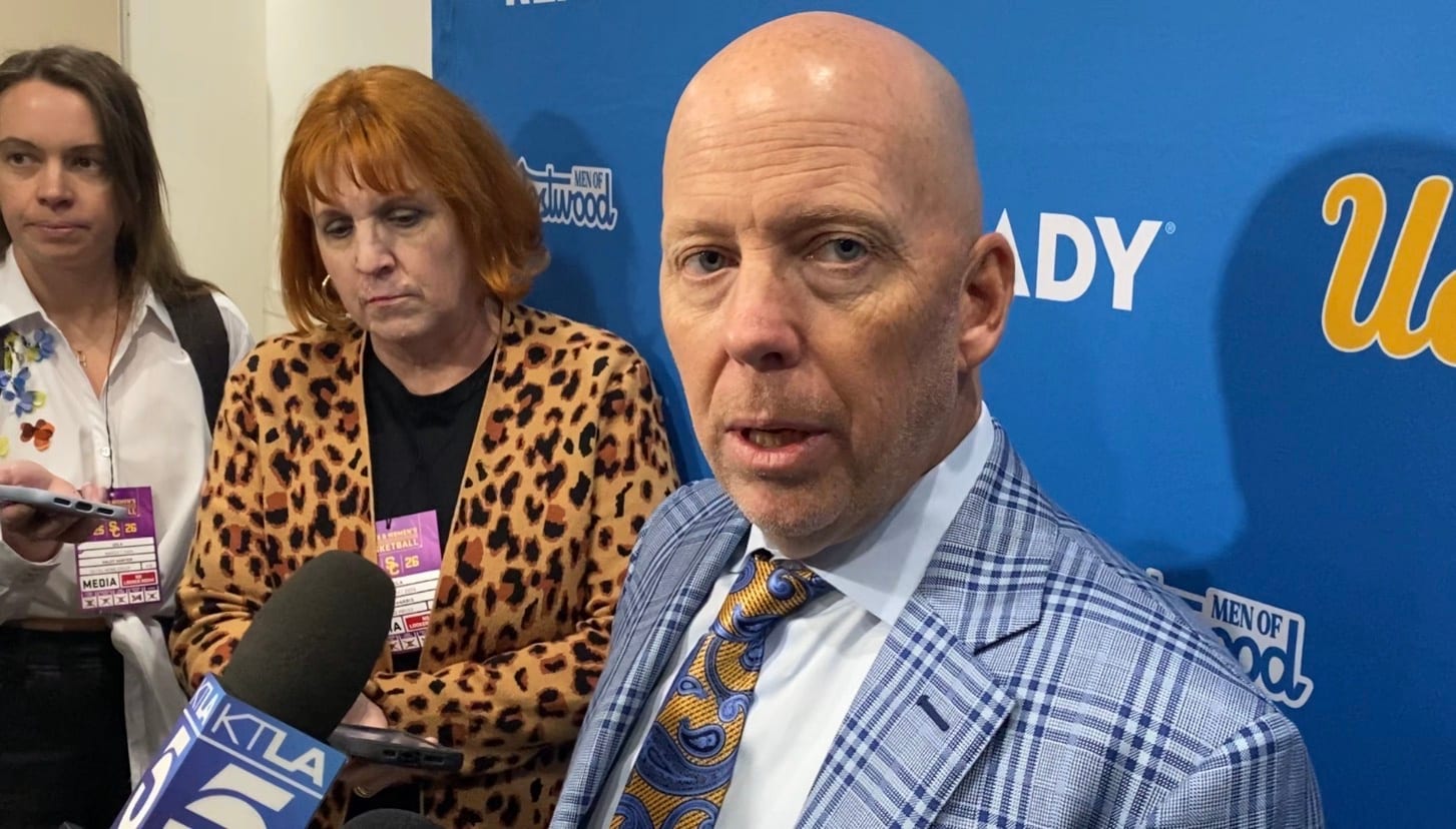 Watch: UCLA HC Mick Cronin after 89-68 win at rival USC