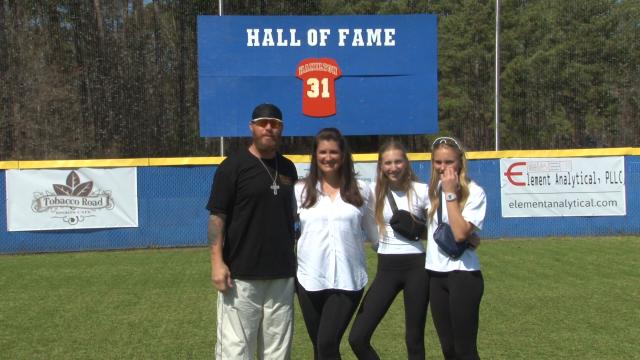 Athens Drive High School retires Josh Hamilton's jersey