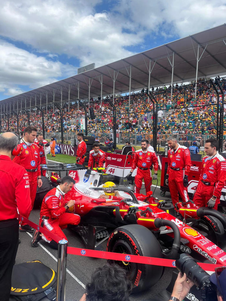 F1 Australian GP live: Russell in Ferrari admission after opening win