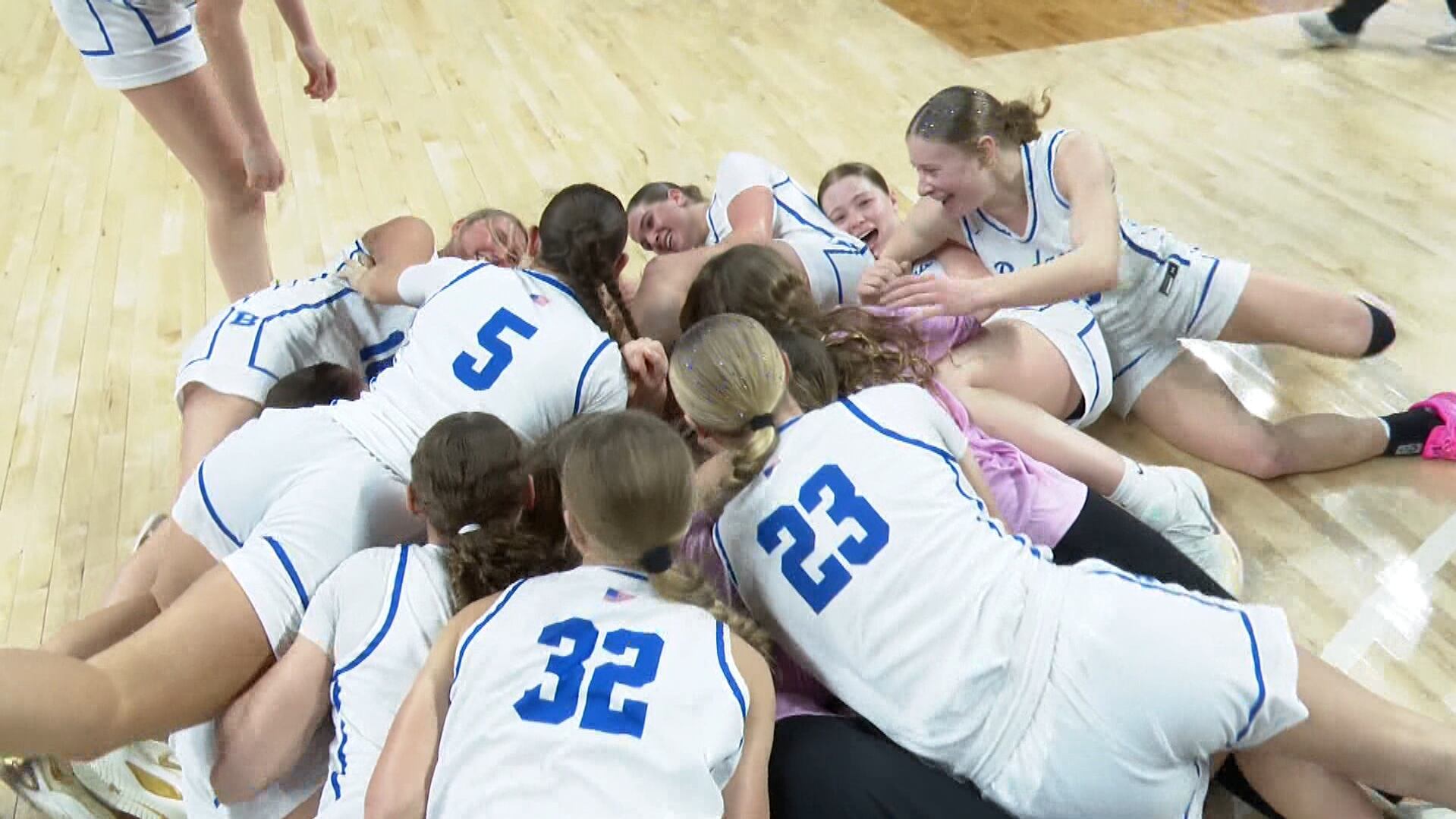 Bennington girls basketball captures first state title in win over ...