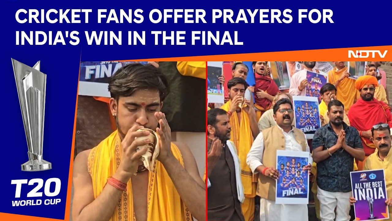 T20 World Cup final | Cricket fans offer prayers for India's win over ...