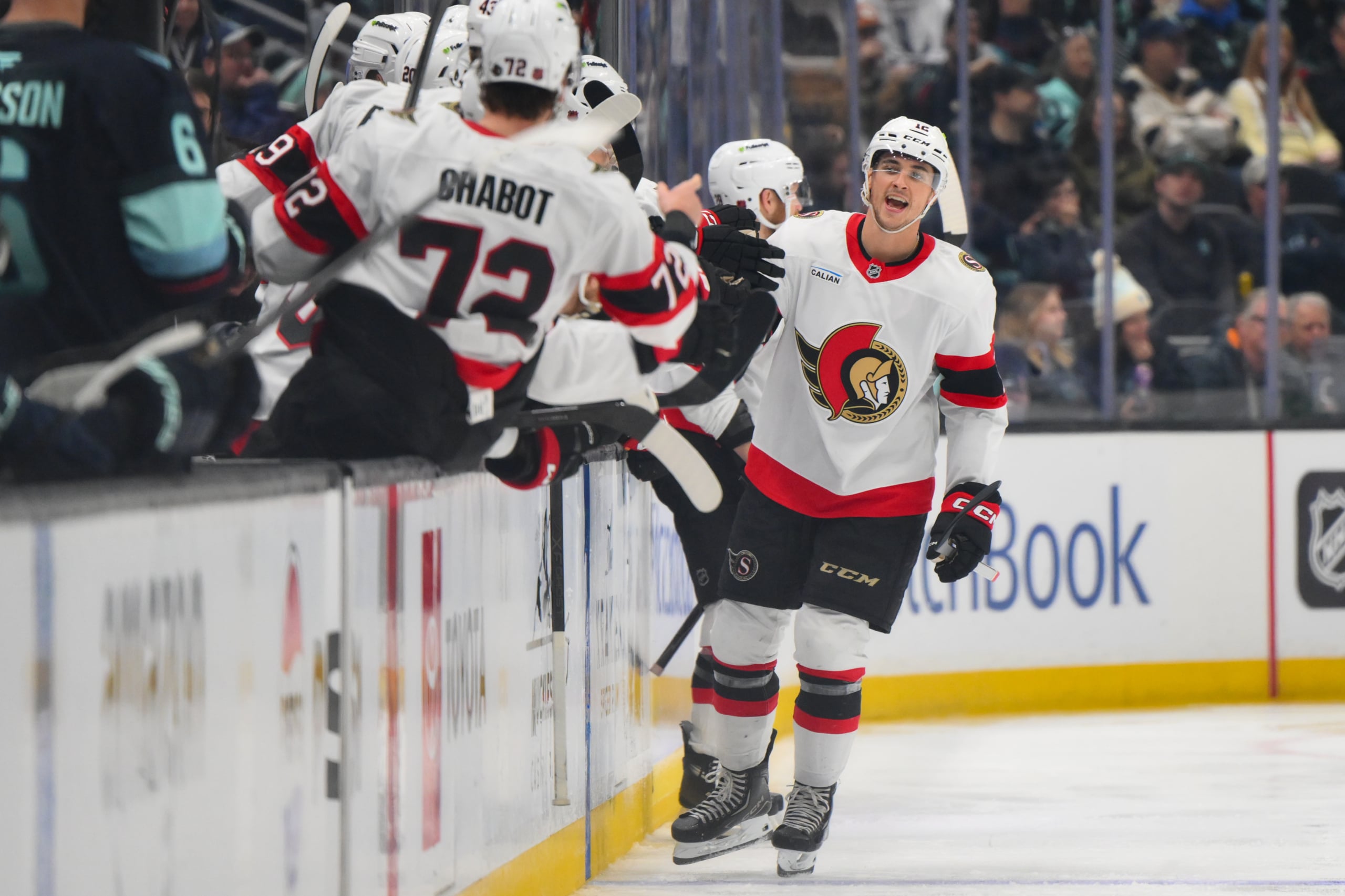 Senators defeat Kraken; Jake Sanderson hurt