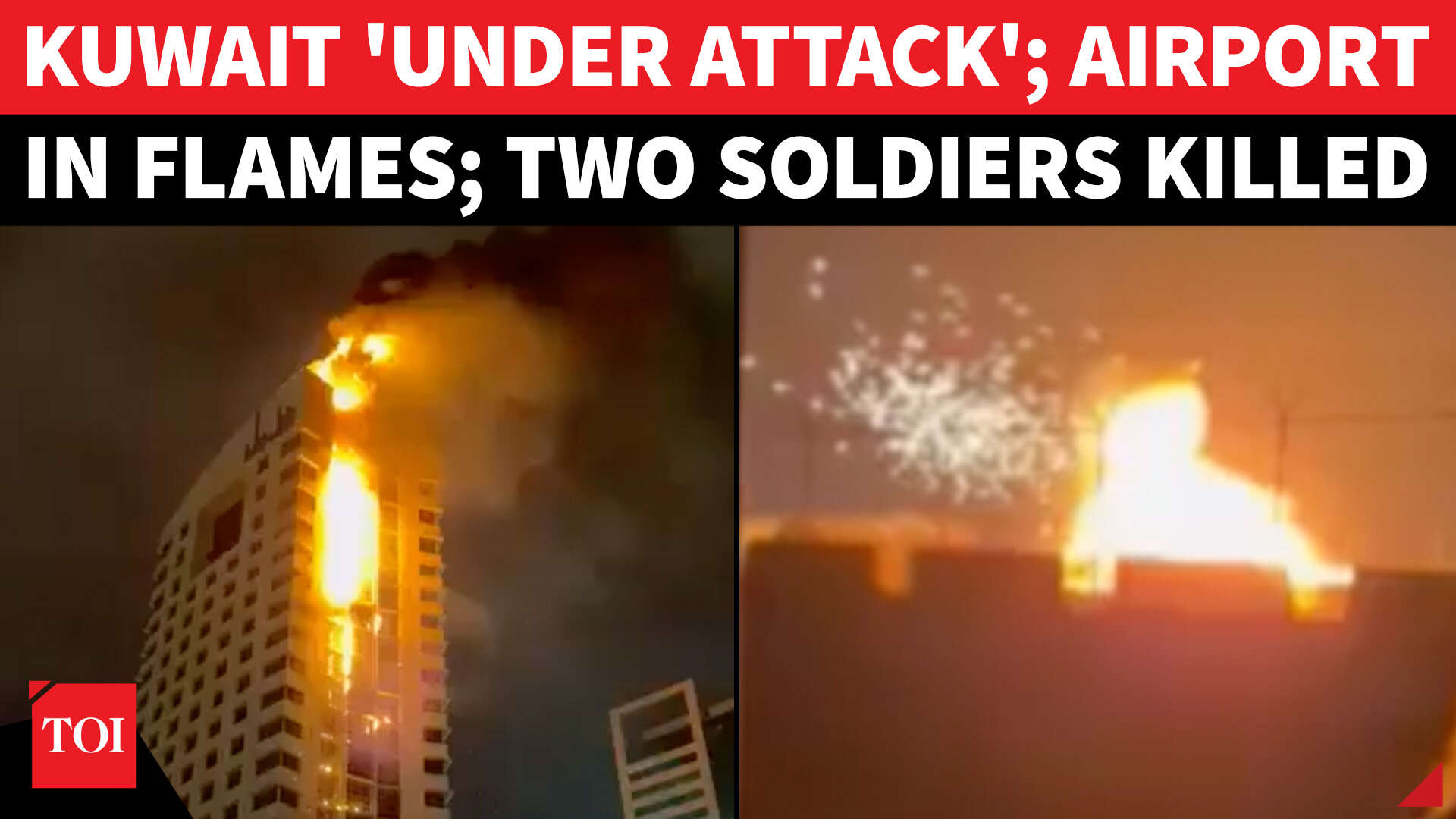 Kuwait Erupts In Flames; Airport Attacked, Borders Guards Killed As ...
