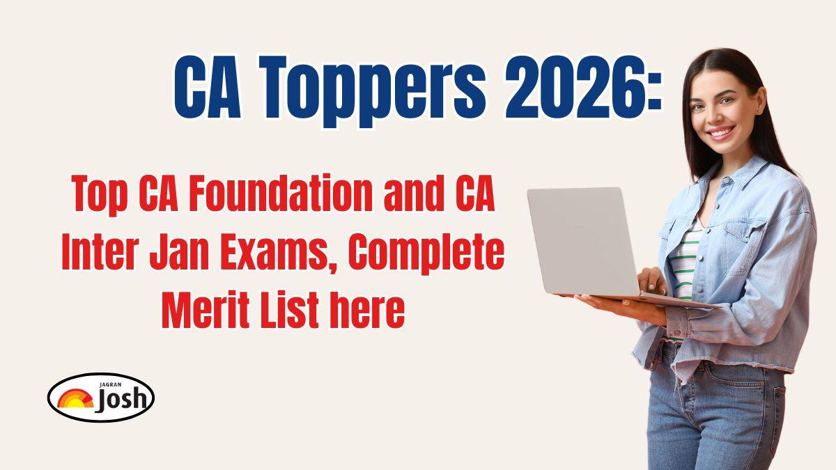 CA toppers 2026: Logapriya PP and Kanhiya Lal top CA Foundation and CA ...