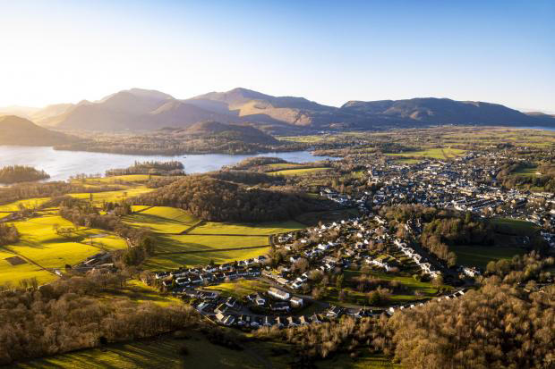 Famous Lake District supermarket car park with 'the finest view in all ...