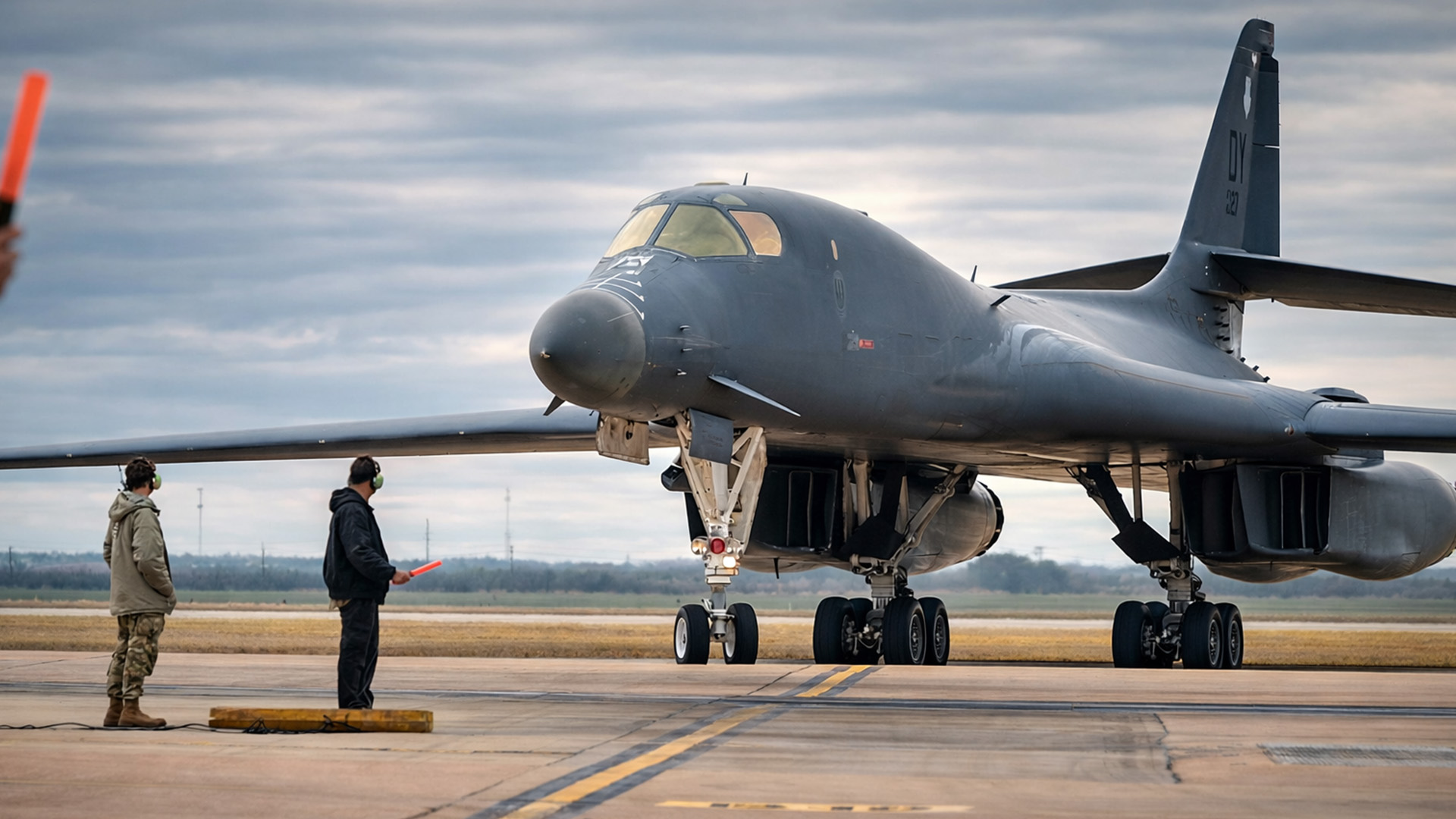 US Air Force B-1B bombers return from Operation Epic Fury