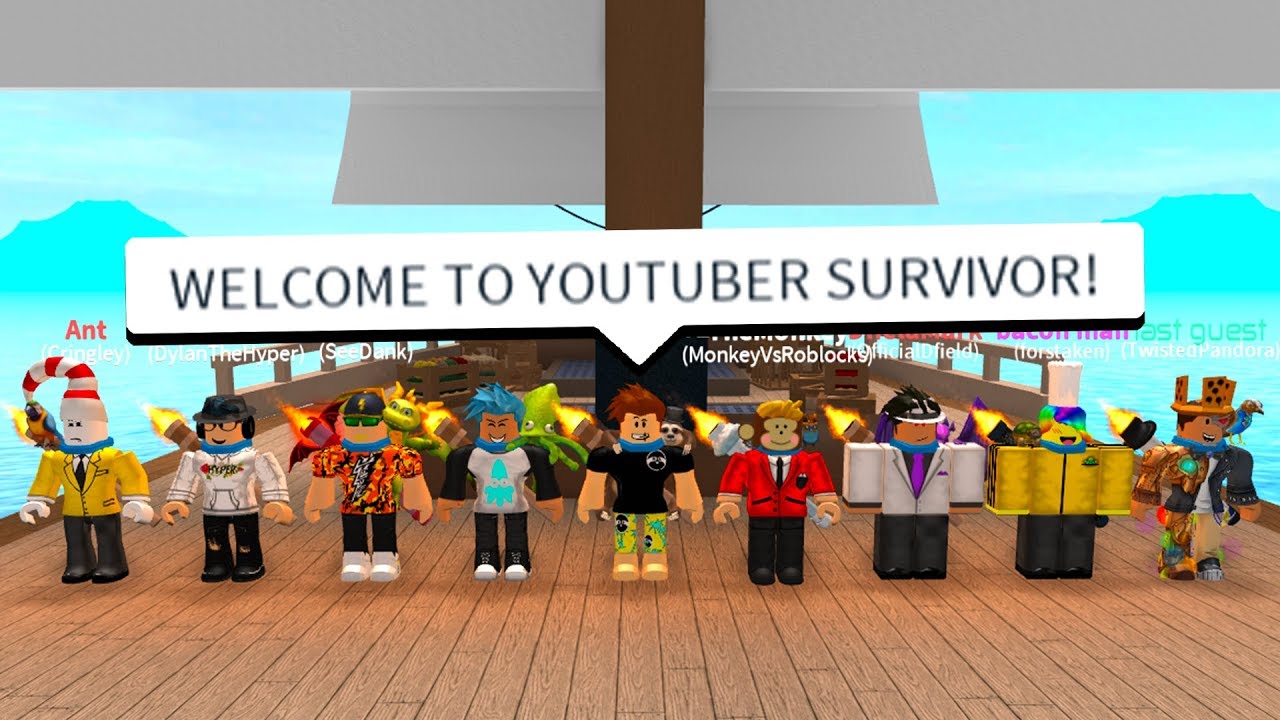 The biggest YouTuber event ever in Roblox Survivor season three