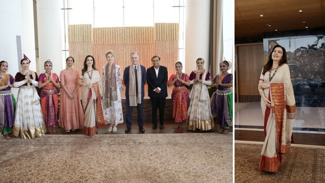 Power dressing in sarees: Office-ready styles inspired by Nita Ambani ...