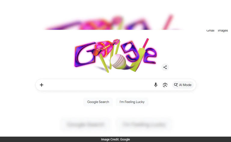 Google marks India-New Zealand T20 men's World Cup final with cricket ...
