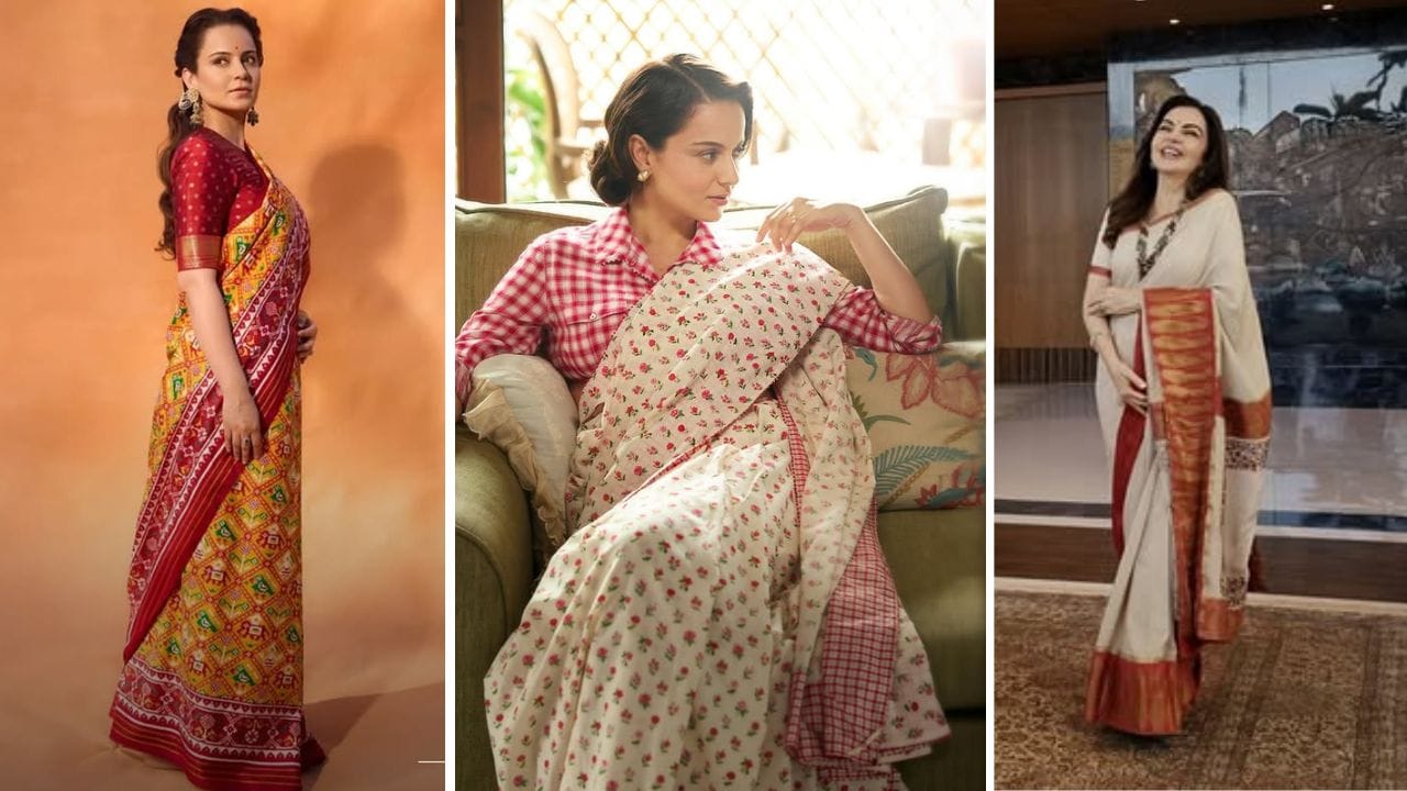 Power dressing in sarees: Office-ready styles inspired by Nita Ambani ...