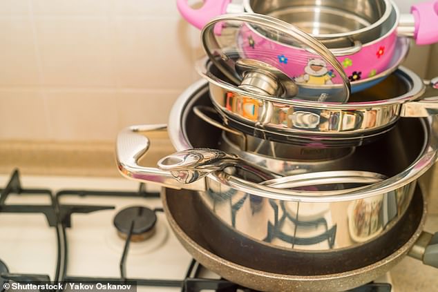 You're storing your pans wrong! Expert reveals why you should never ...
