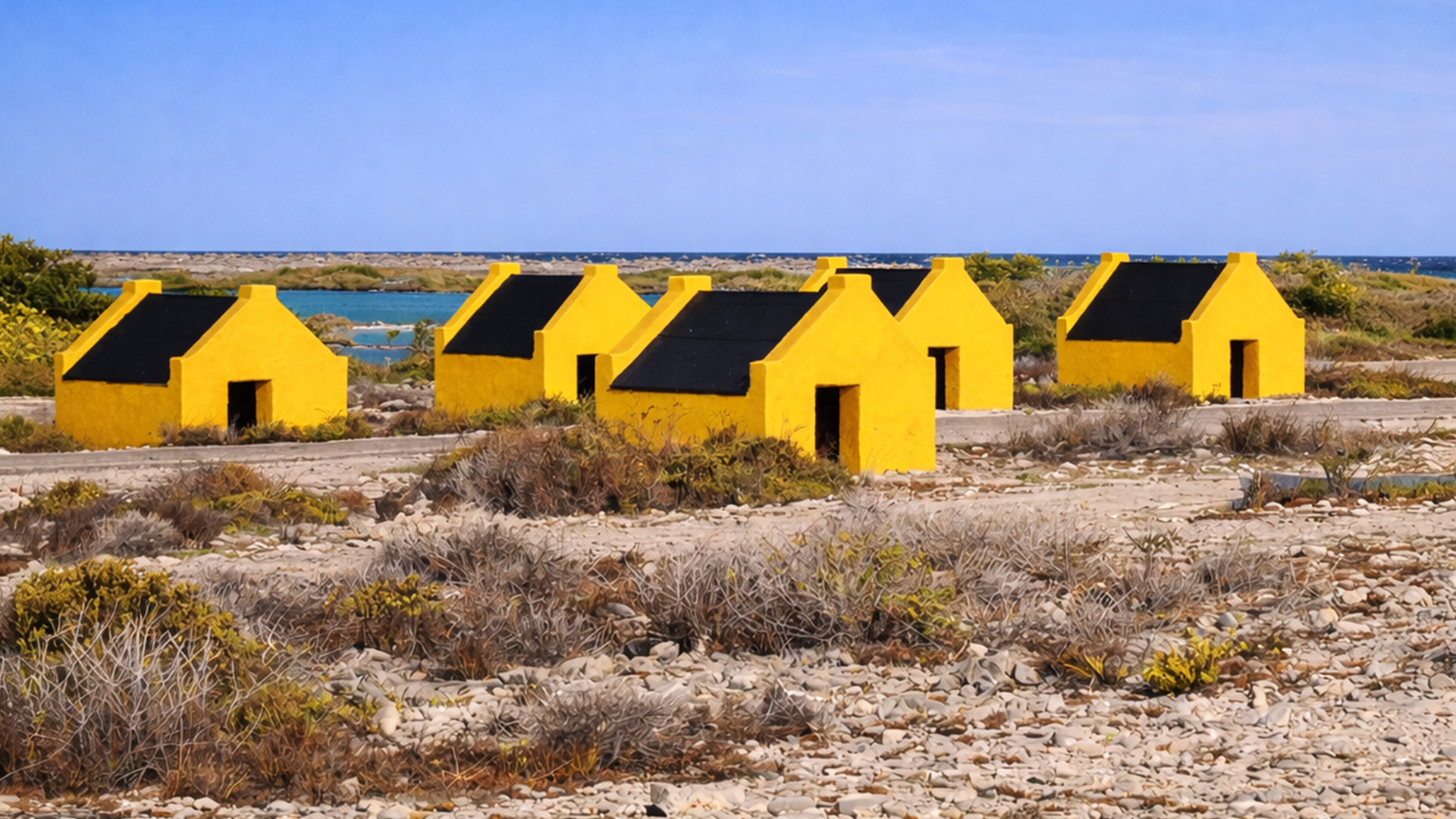 These yellow houses hold hidden history