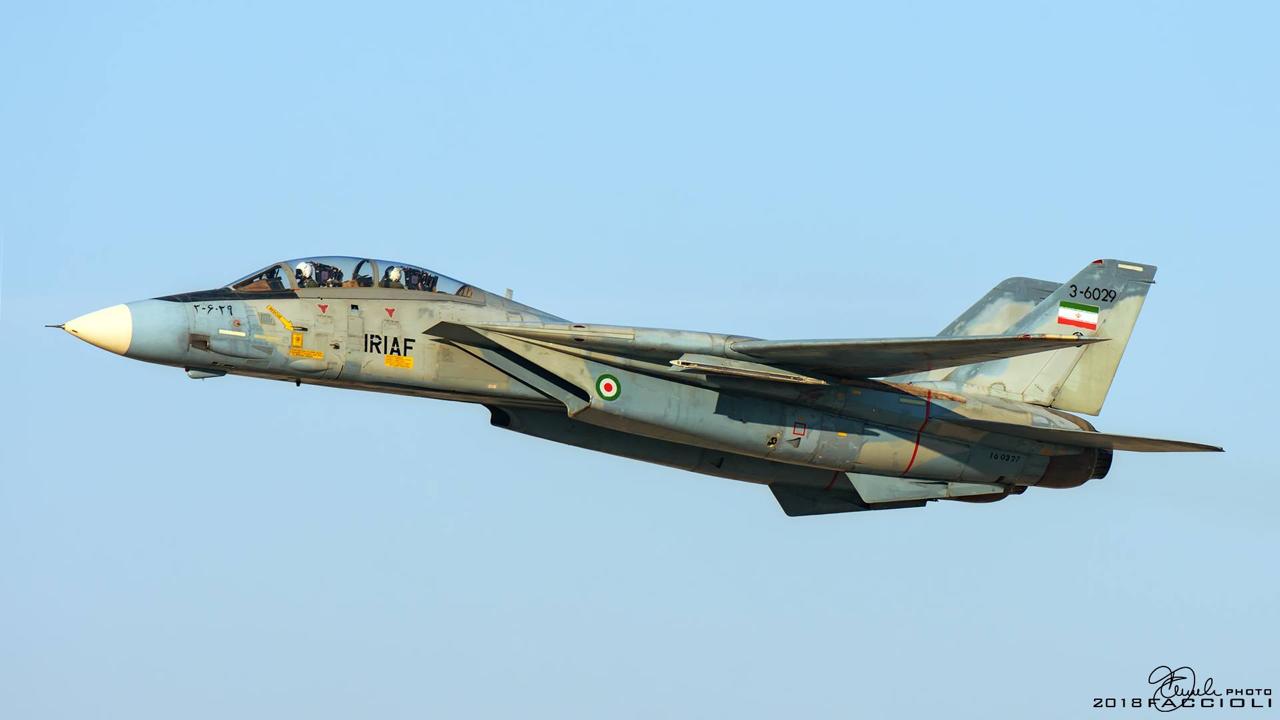 Israeli Air Force strikes Iranian F-14 Tomcat fleet at Isfahan Air Base