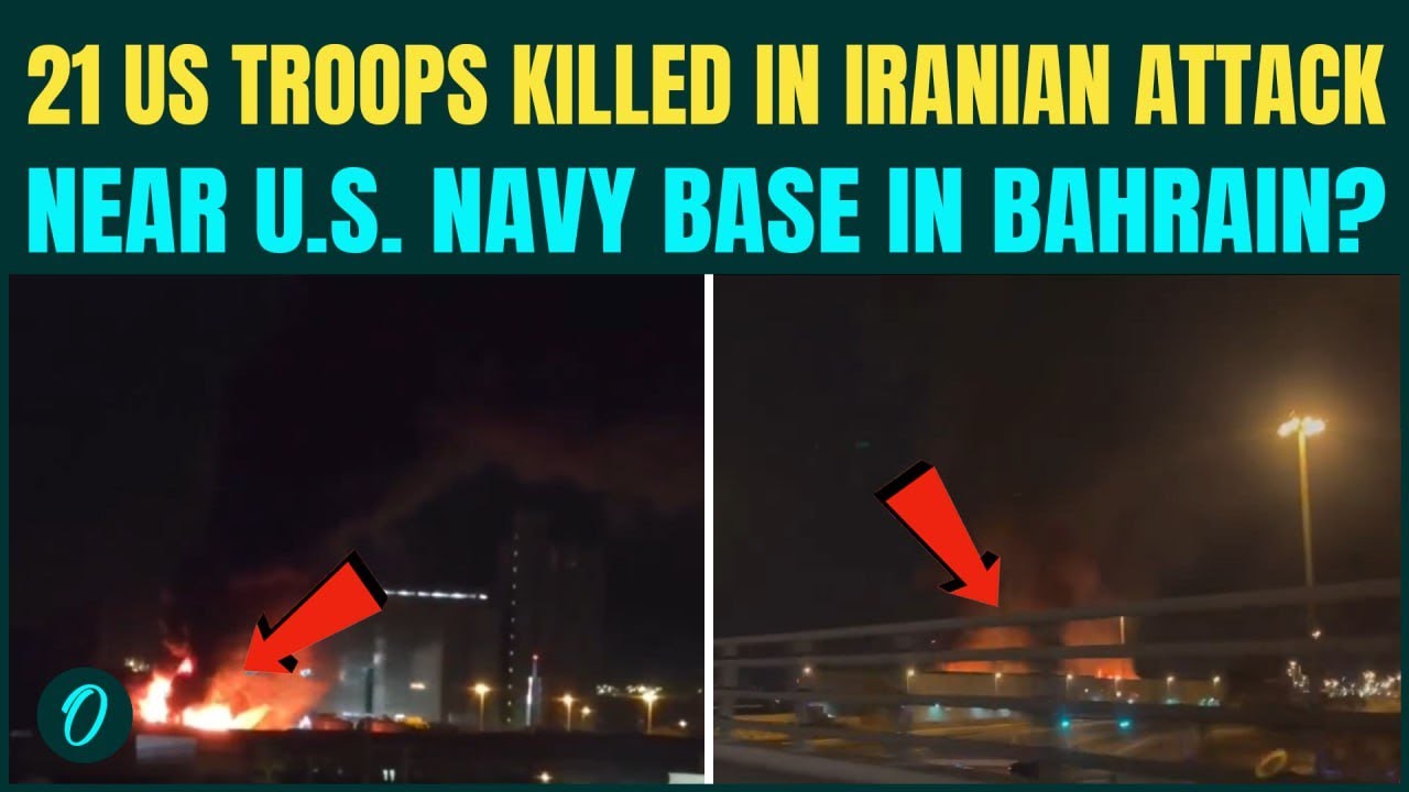 Iran KILLS 21 U.S Troops in Bahrain? Missiles BOMBS U.S Navy Base |US ...
