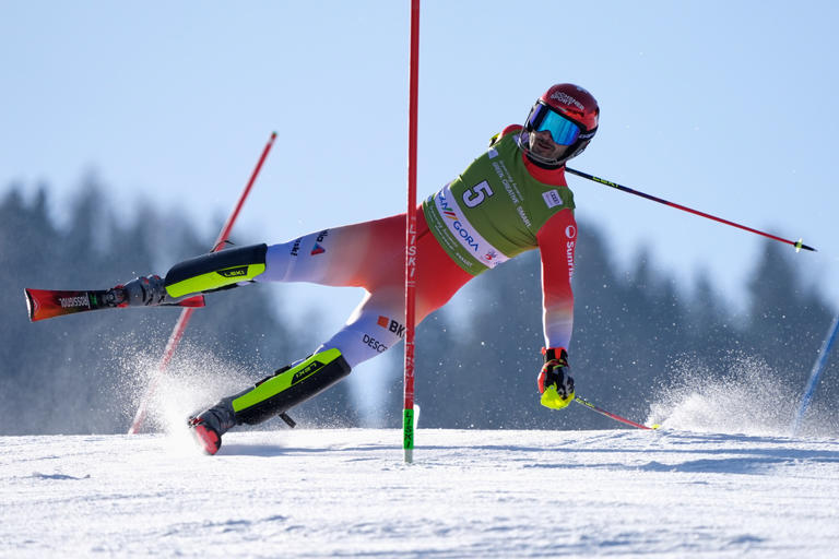 Atle Lie McGrath wins first World Cup slalom since his Olympic exit ...
