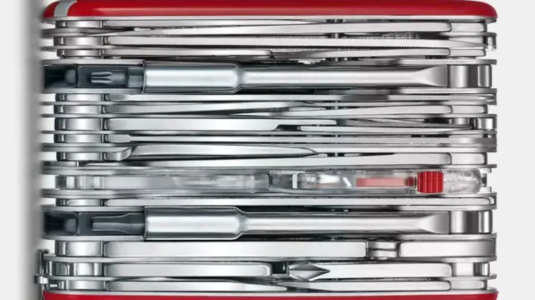 4 of the largest Swiss Army knives (and 3 of the smallest)