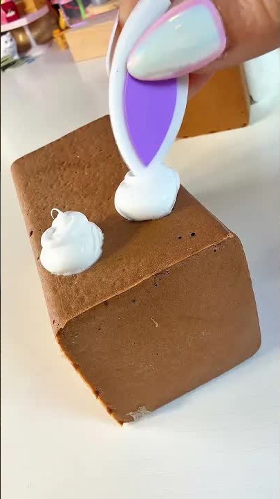 Springtime slime carrot cake #slime #fivebelow #spring
