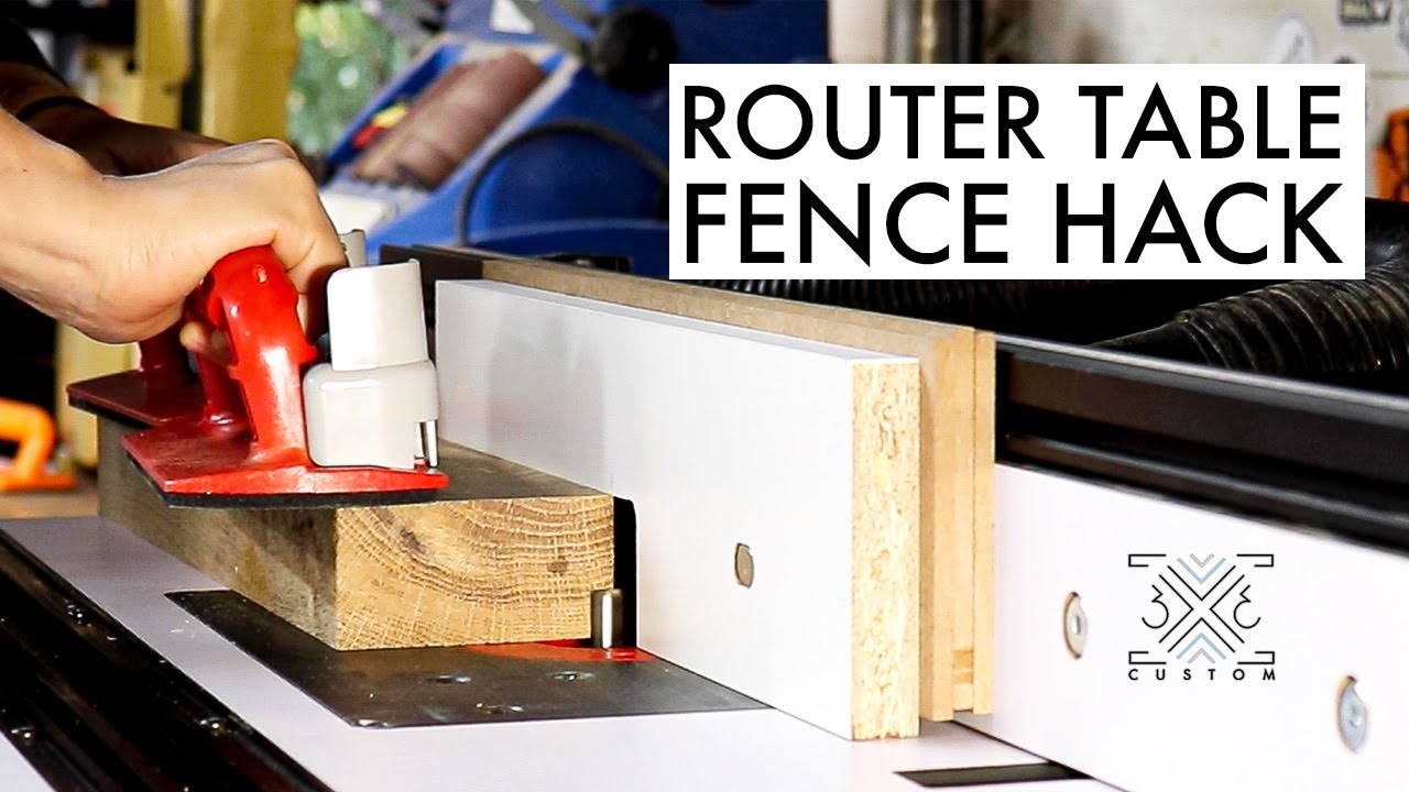 Master your router table: Simple hacks