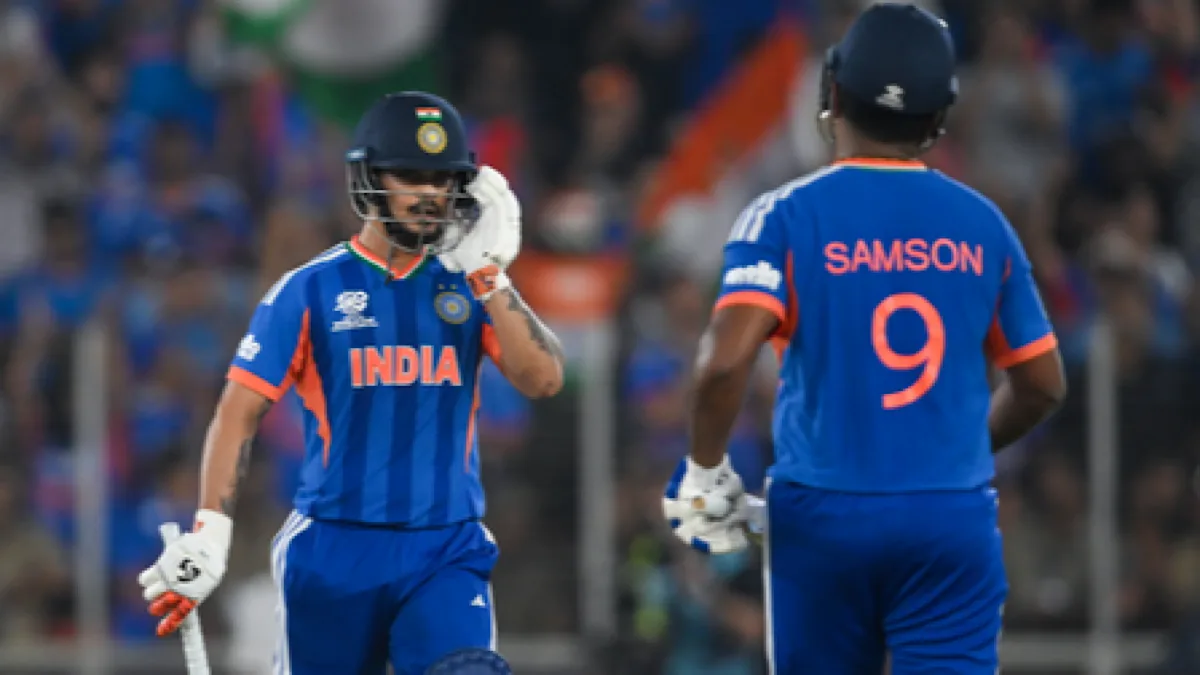 Abhishek, Samson blitz powers India to 255/5 in T20 World Cup final