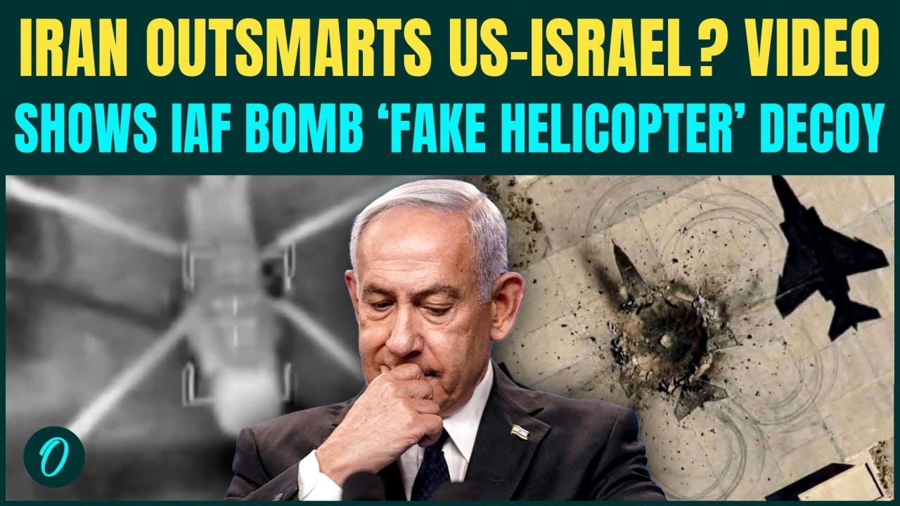 Iran fools US-Israel with painted helicopter decoys? IAF bombs ‘fake ...