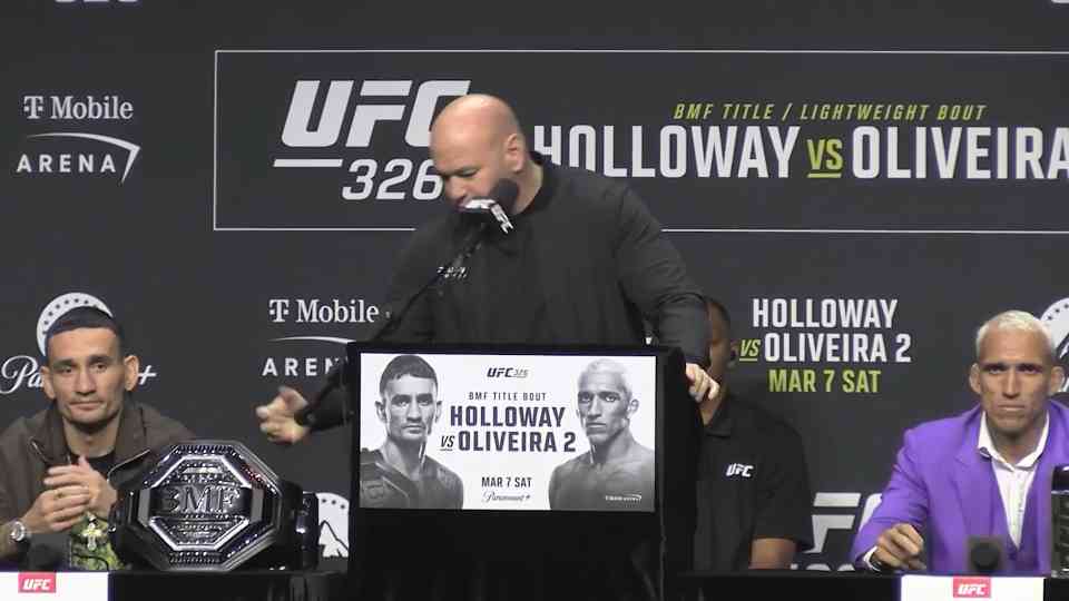 UFC 326 press conference