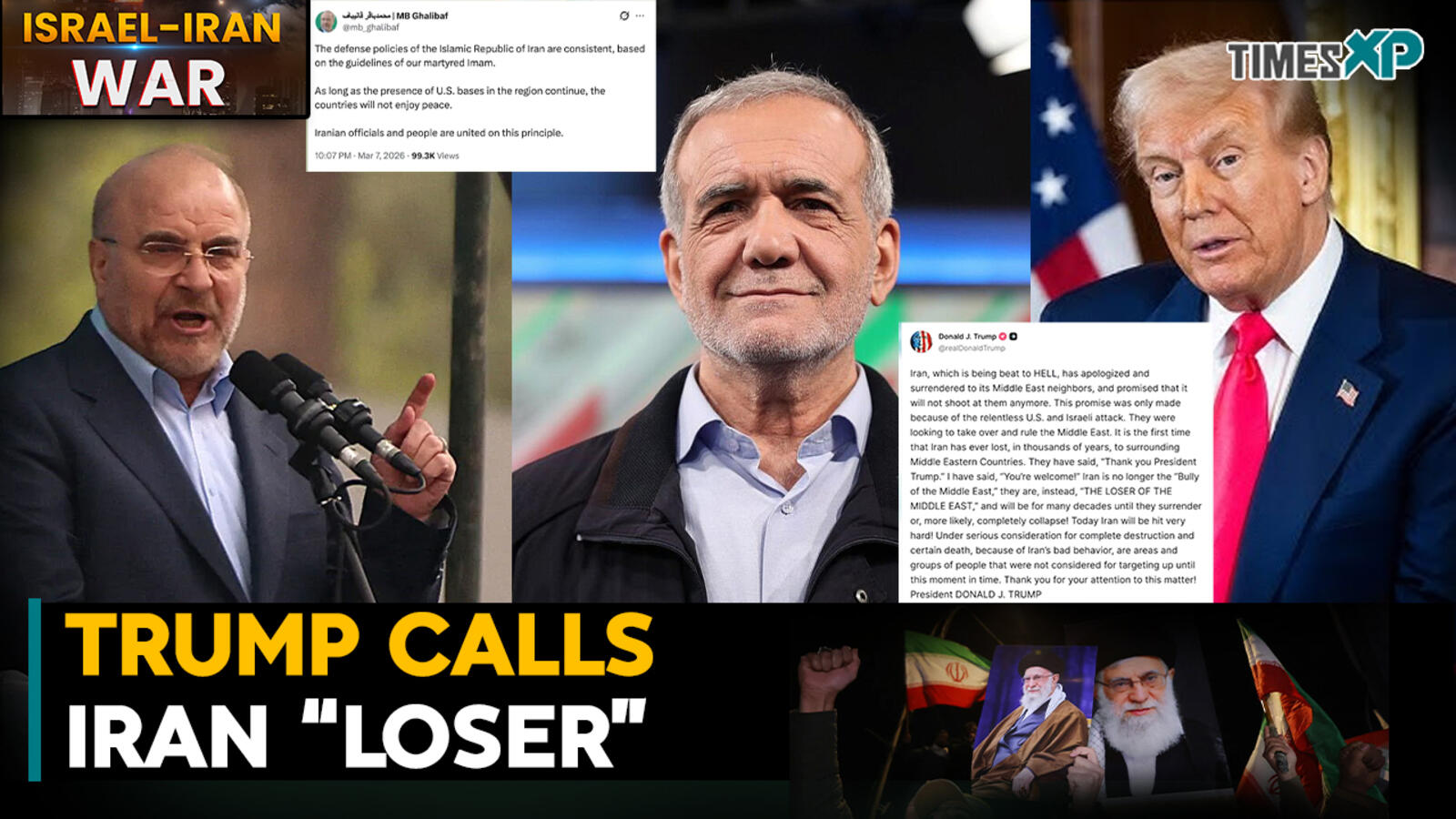 Iran warns US of massive destruction | Iran-Israel-US war
