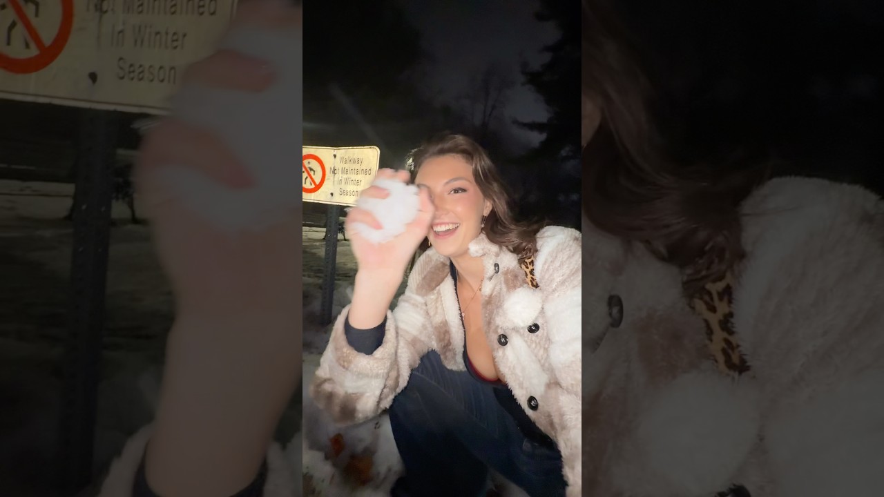 My very first snowball fight ever was actually pure chaos