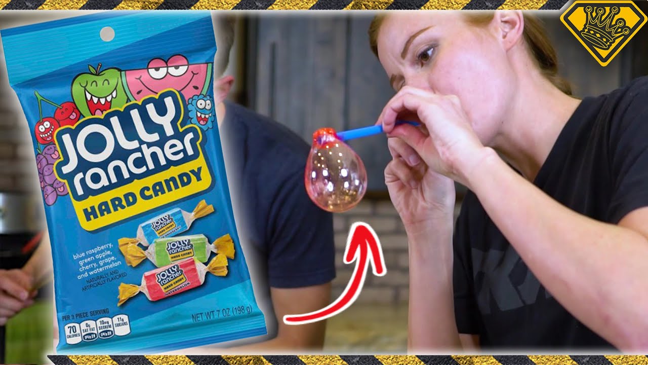 How to learn glass blowing using Jolly Ranchers at home