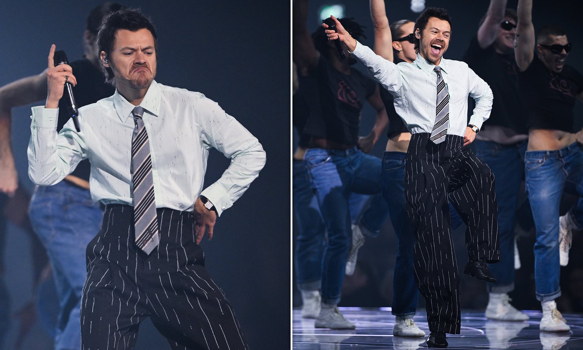 Harry Styles' choreographer 'pushed him out of his comfort zone' with ...