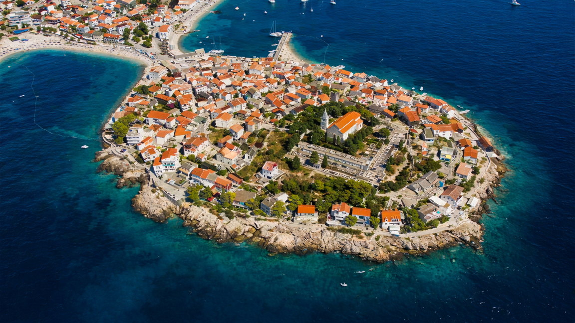 ¿Cómo cabe todo un pueblo en esta pequeña isla?