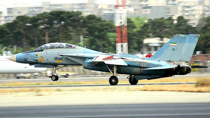 Israeli Air Force strikes Iranian F-14 Tomcat fleet at Isfahan Air Base