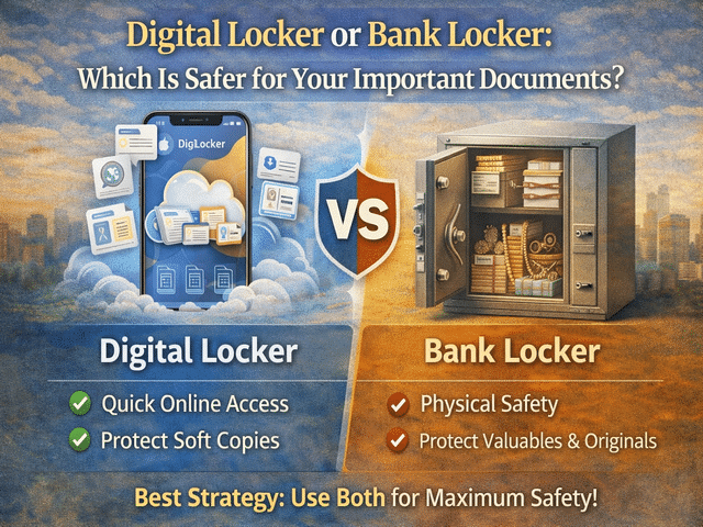 Digital locker or bank locker: Which option offers better protection ...