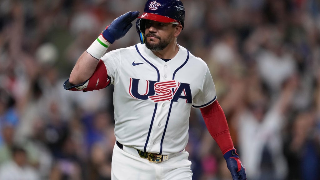 Kyle Schwarber hits two-run homer in World Baseball Classic, United ...