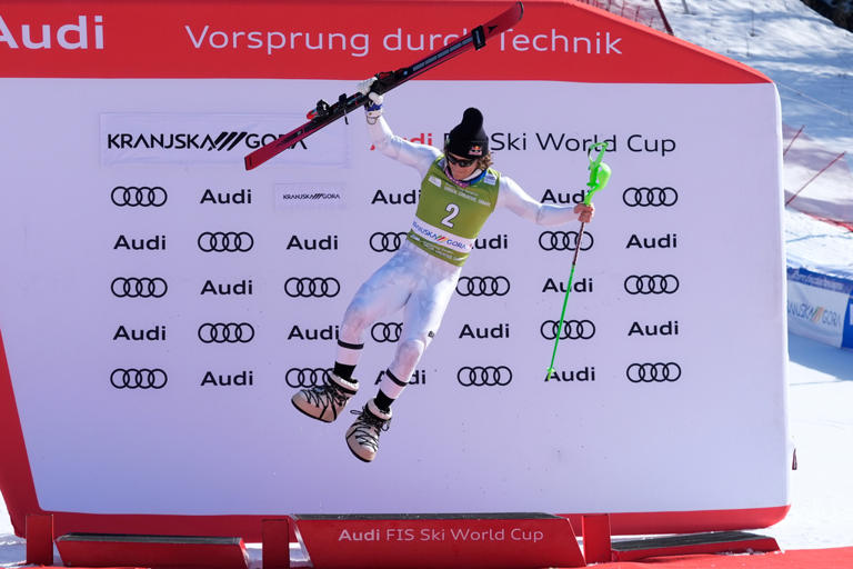 Atle Lie McGrath wins first World Cup slalom since his Olympic exit ...