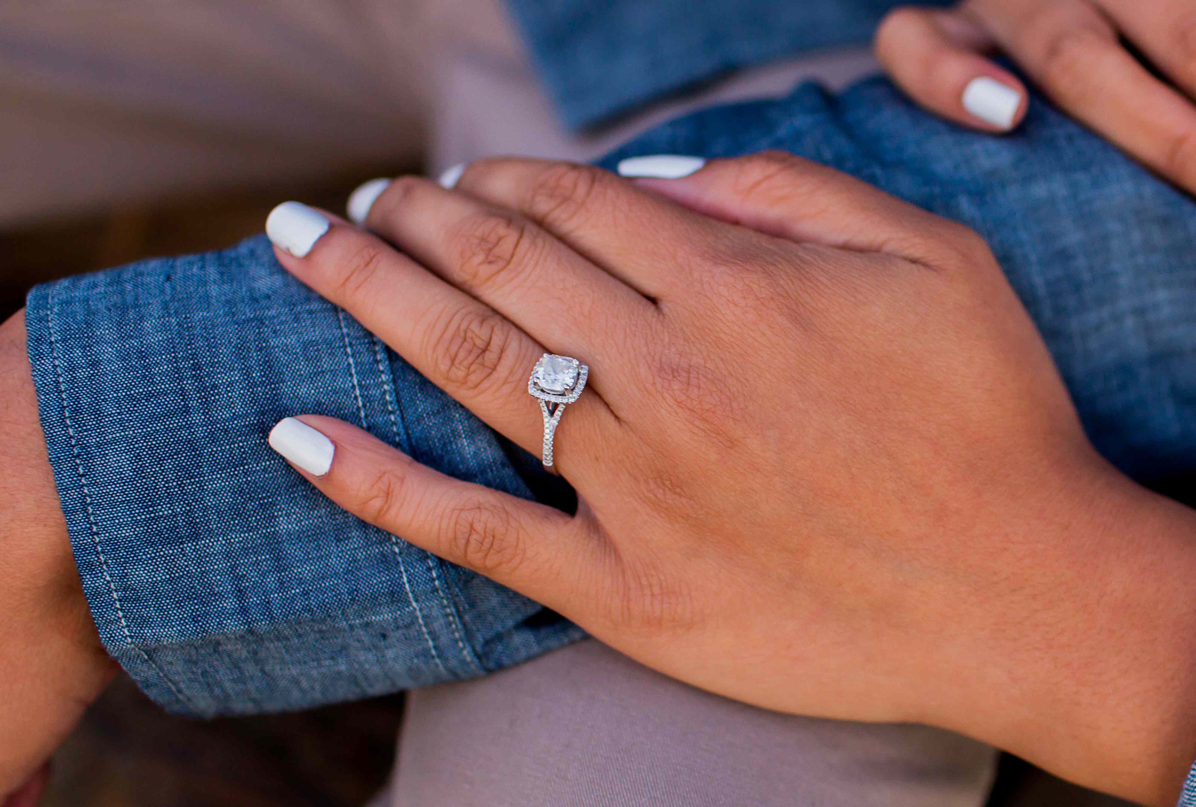 5 things you should never do while wearing your engagement ring