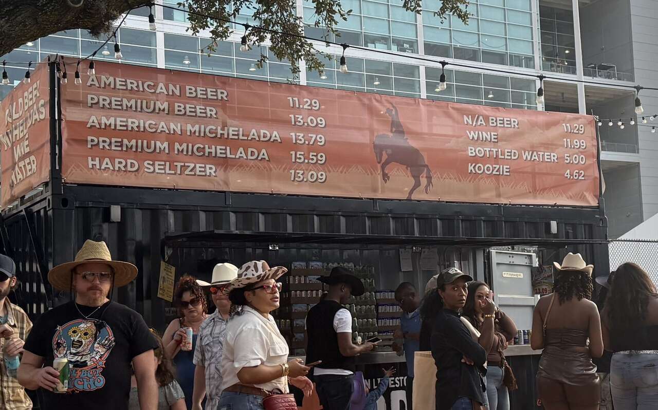 Where is the cheapest beer at the Houston rodeo?