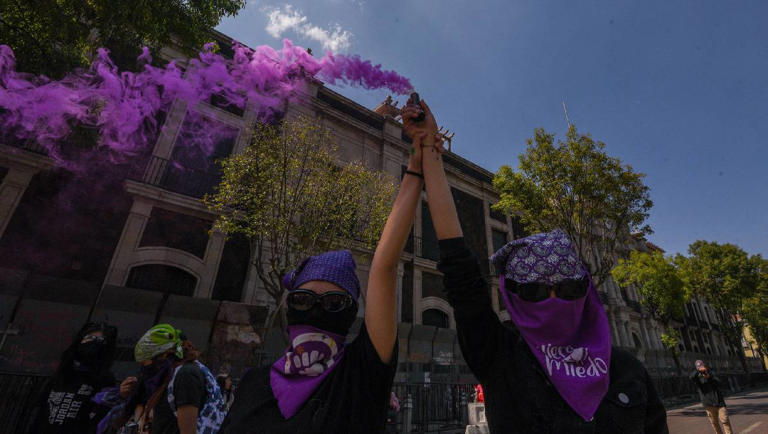 Marcha 8M en Edomex 2026: Colectivos se manifiestan en el centro de ...