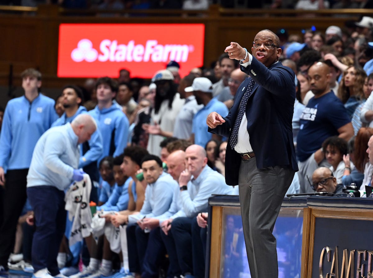 Everything Hubert Davis said following UNC's loss to Duke