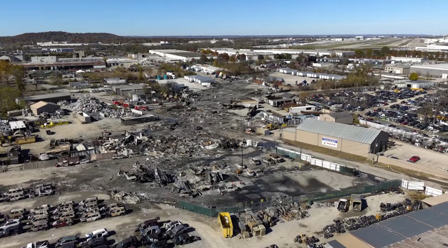 Louisville airport lifts security checkpoints at UPS plane crash site ...