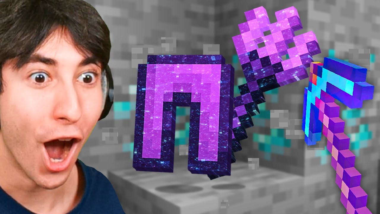 Minecraft, but every drop is immortal again
